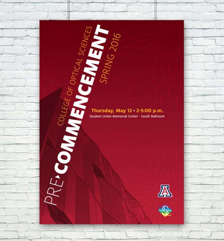 OSC Pre-Commencement Poster - Graeme Hunt Design